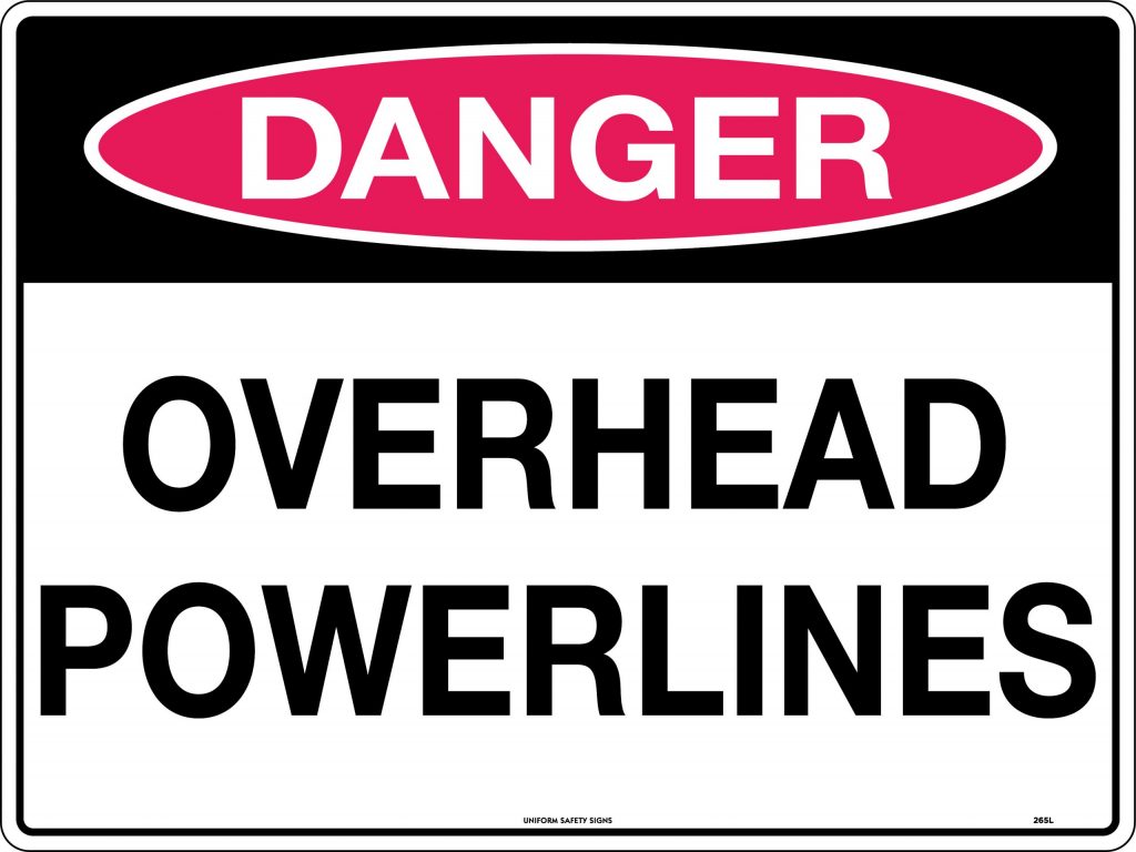 Danger Overhead Powerlines | Safety Network