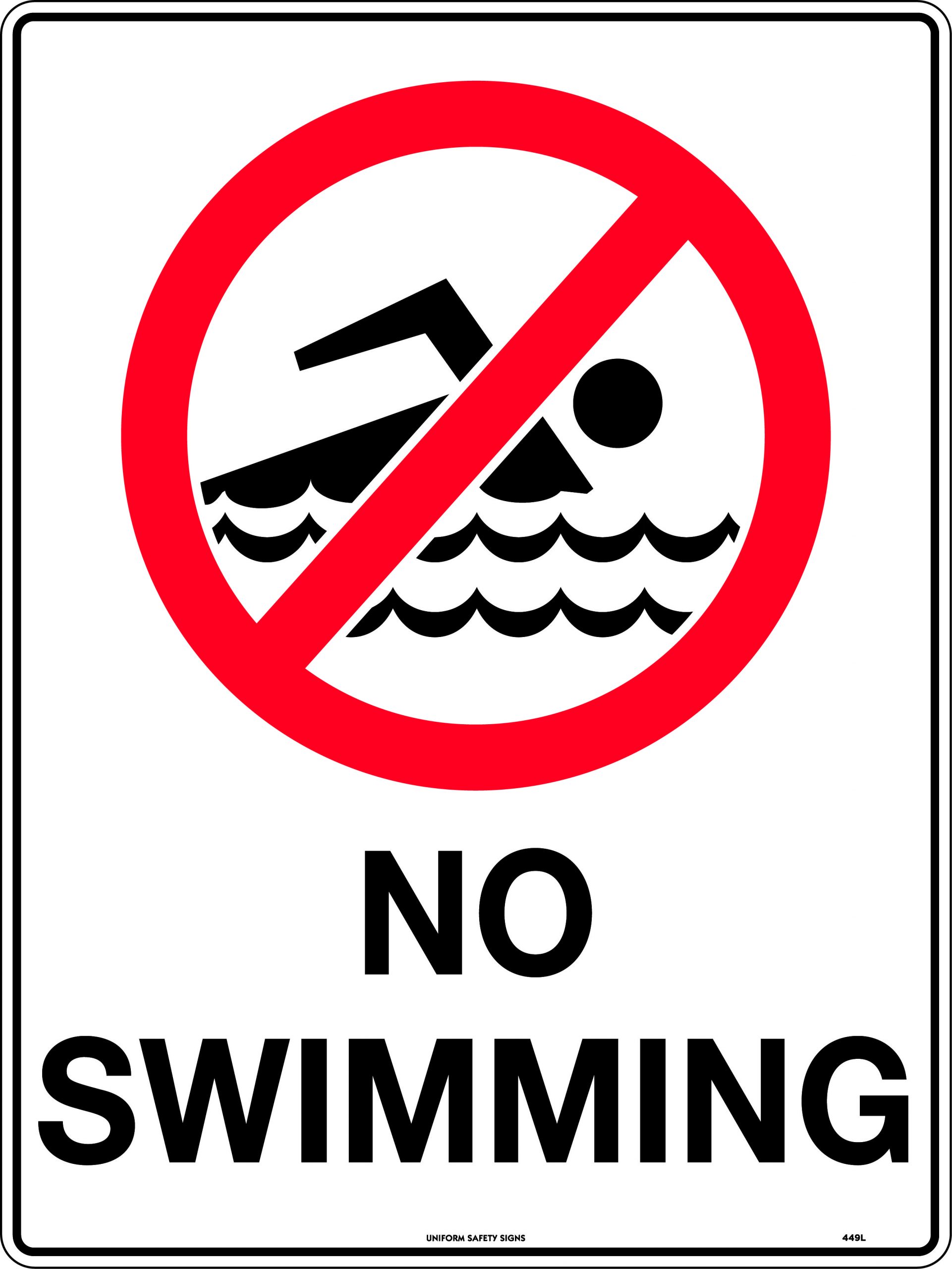 No Swimming | Safety Network