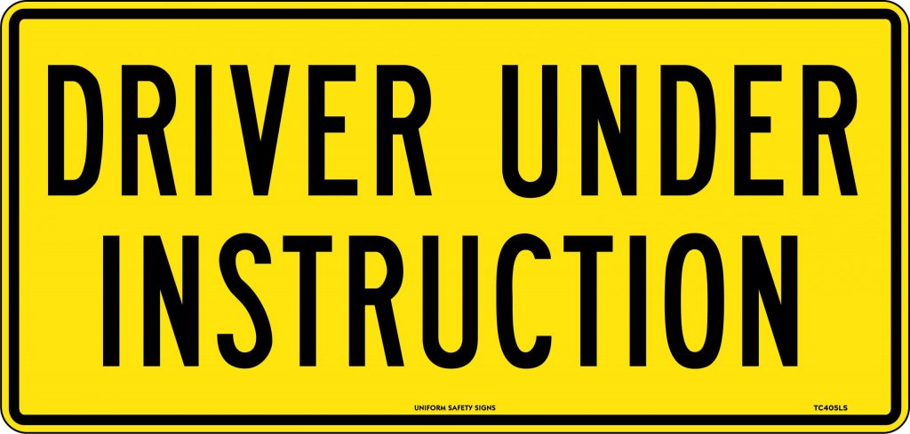 Driver Under Instruction [each] | Safety Network