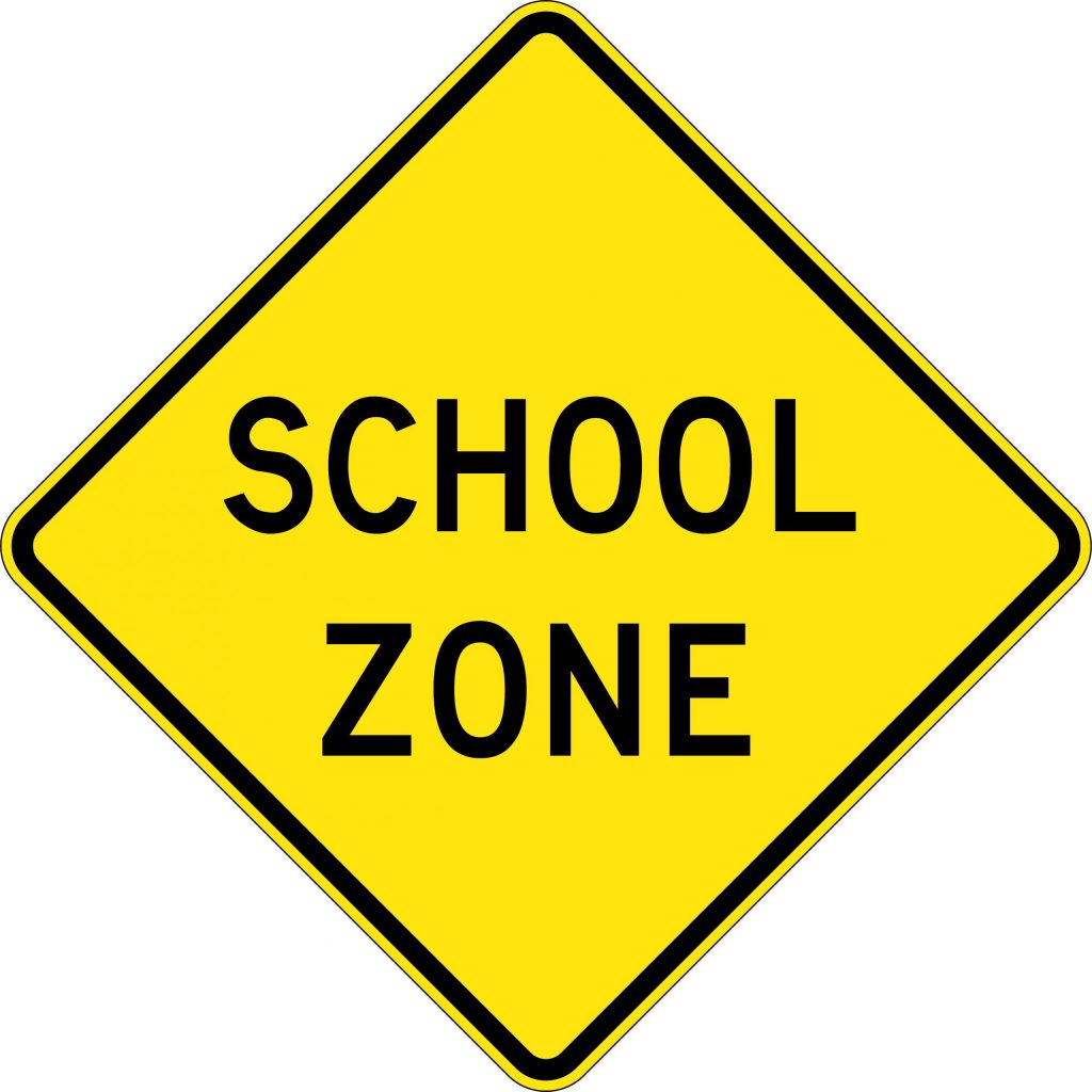 School Zone Class 1 Aluminium Road Signs | Safety Network